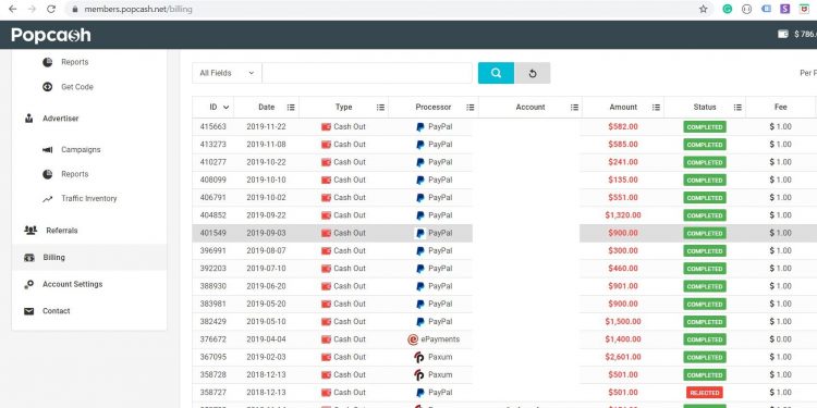 PopCash Ad Network Review (2024): compare CPM rates, earnings, payment ...